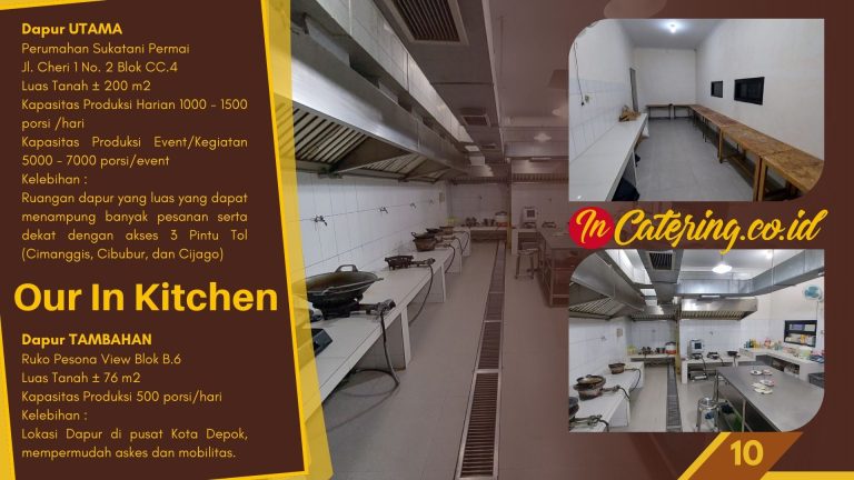 Dapur Produksi – CATERING PRASMANAN dan NASI BOX Terbaik WEEDING | EVENT | MEETING | and EXIBITION